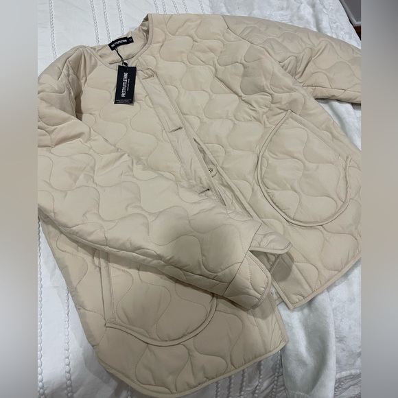 PrettyLittleThing | Jackets & Coats | Nwt Plt Quilted Jacket | Poshmark